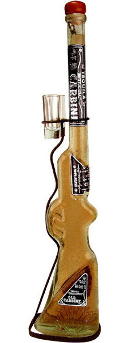 Buy Old Carbine Gold Tequila Rifle with Shot Glasses online at ...