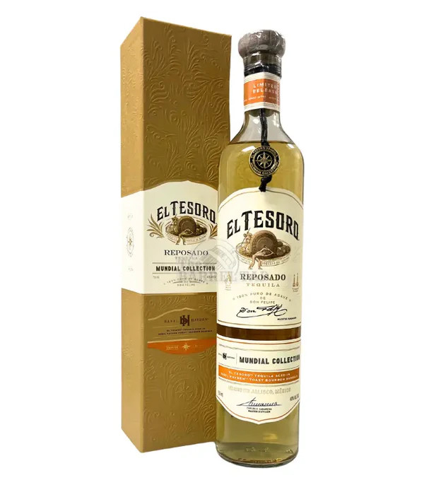 Buy El Tesoro Tequila Reposado Mundial Collection Basil Hayden Toast ...