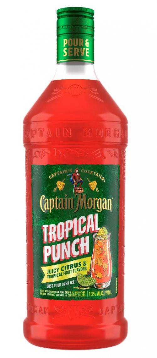 Buy Captain Morgan Tropical Punch RTD Cocktail (1.75ml) online at ...