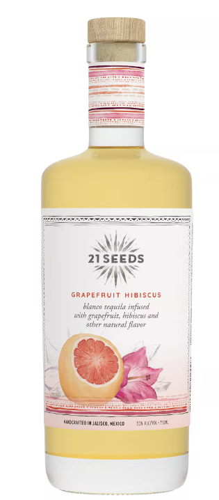 Buy 21 Seeds Grapefruit Hibiscus Tequila online at sudsandspirits.com ...