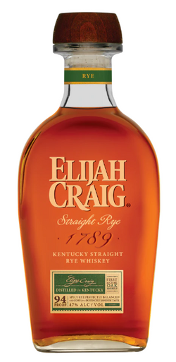 Buy Elijah Craig Straight Rye Whiskey online at sudsandspirits.com and ...