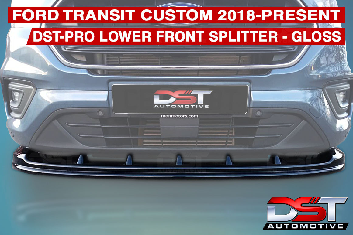 Ford Transit Custom Lower Splitter Spoiler Gloss (2018-2023) | DST ...