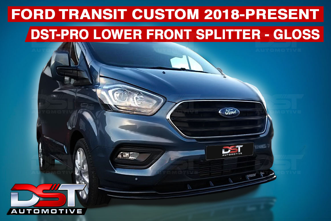 Ford Transit Custom Lower Splitter Spoiler Gloss (2018-2023) | DST ...