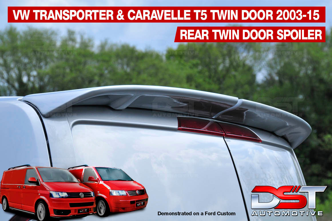 VW T5 Rear Spoiler | TWIN DOOR Transporter Body Accessories