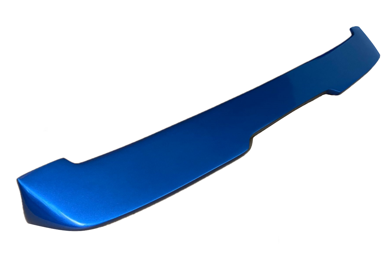 Ford Transit Custom Tailgate Rear Spoiler | Chrome Blue