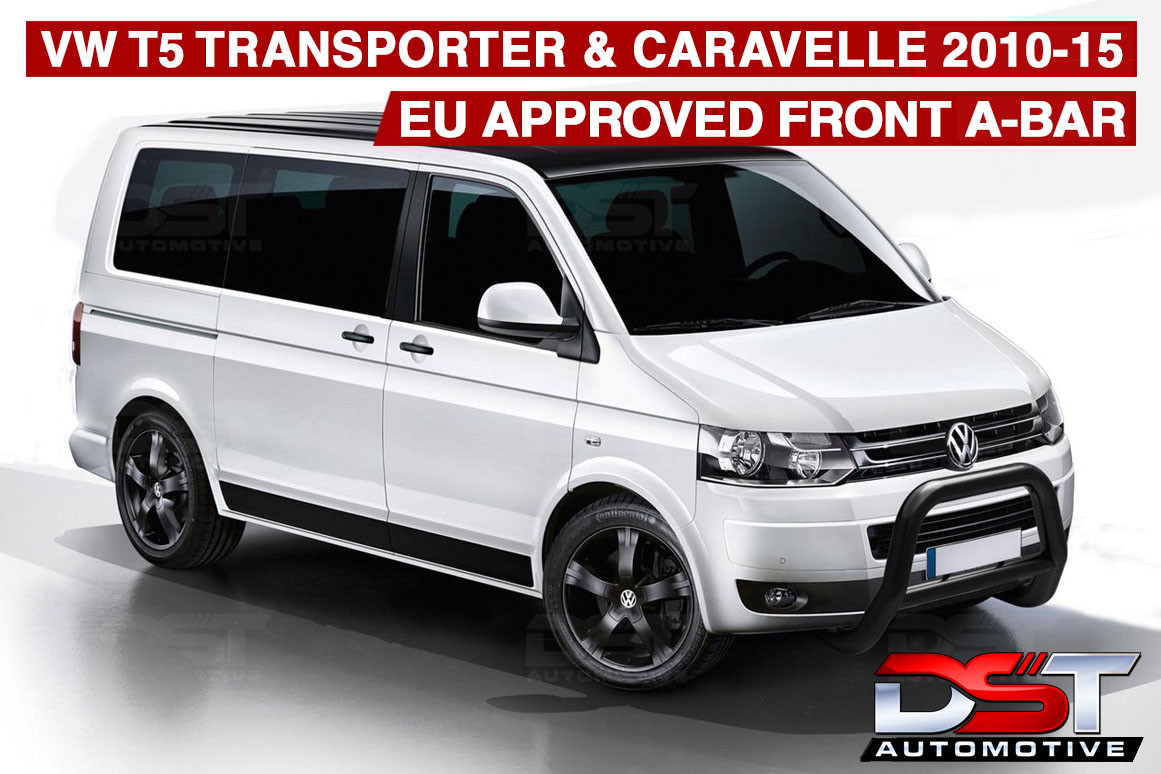 VW T5 Front A Bar | EU Legal UK Approved Bull Bar