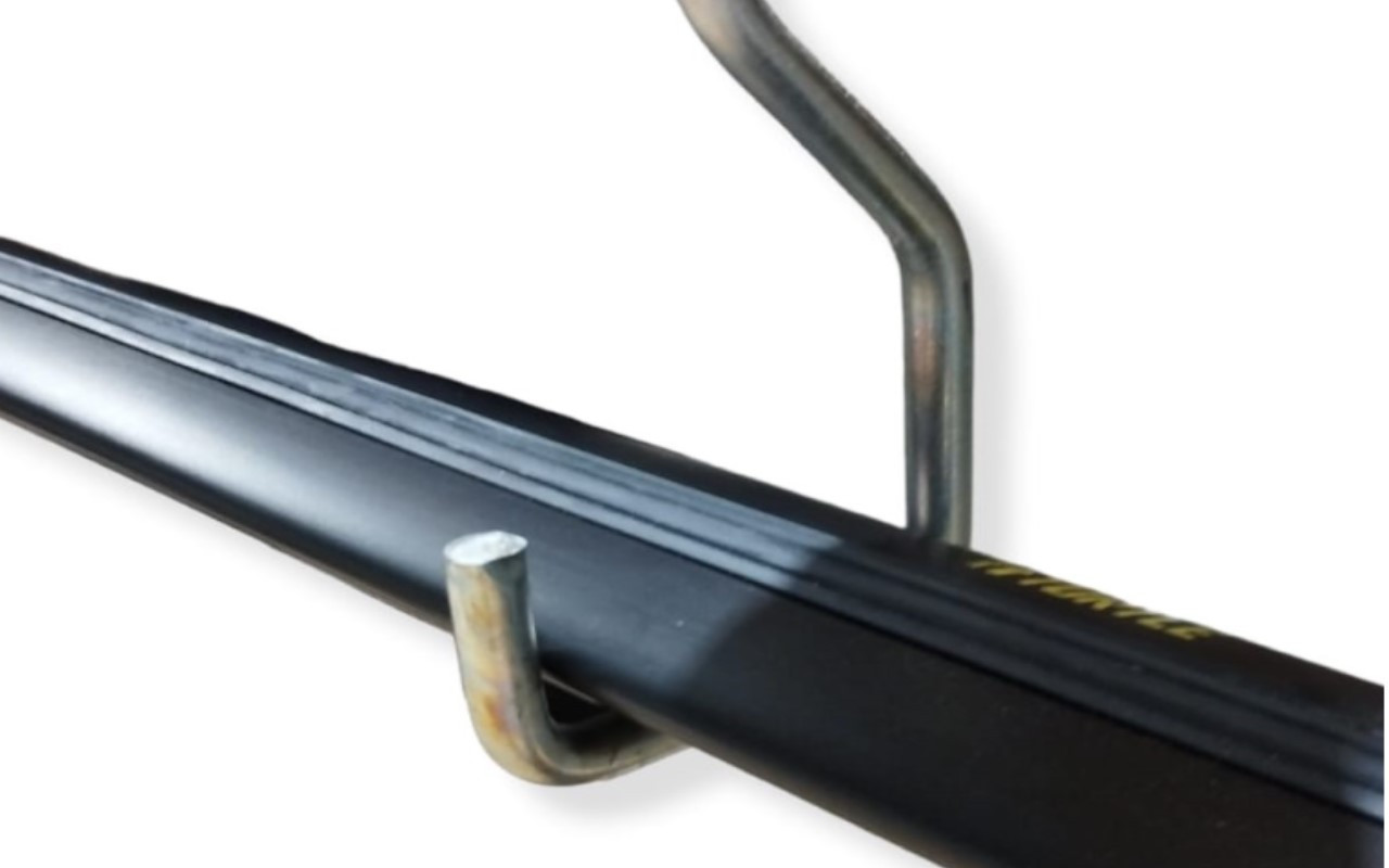 Ladder Clamps for Cross Bars | Load Stop Roof Rack and Roof Rails Silver