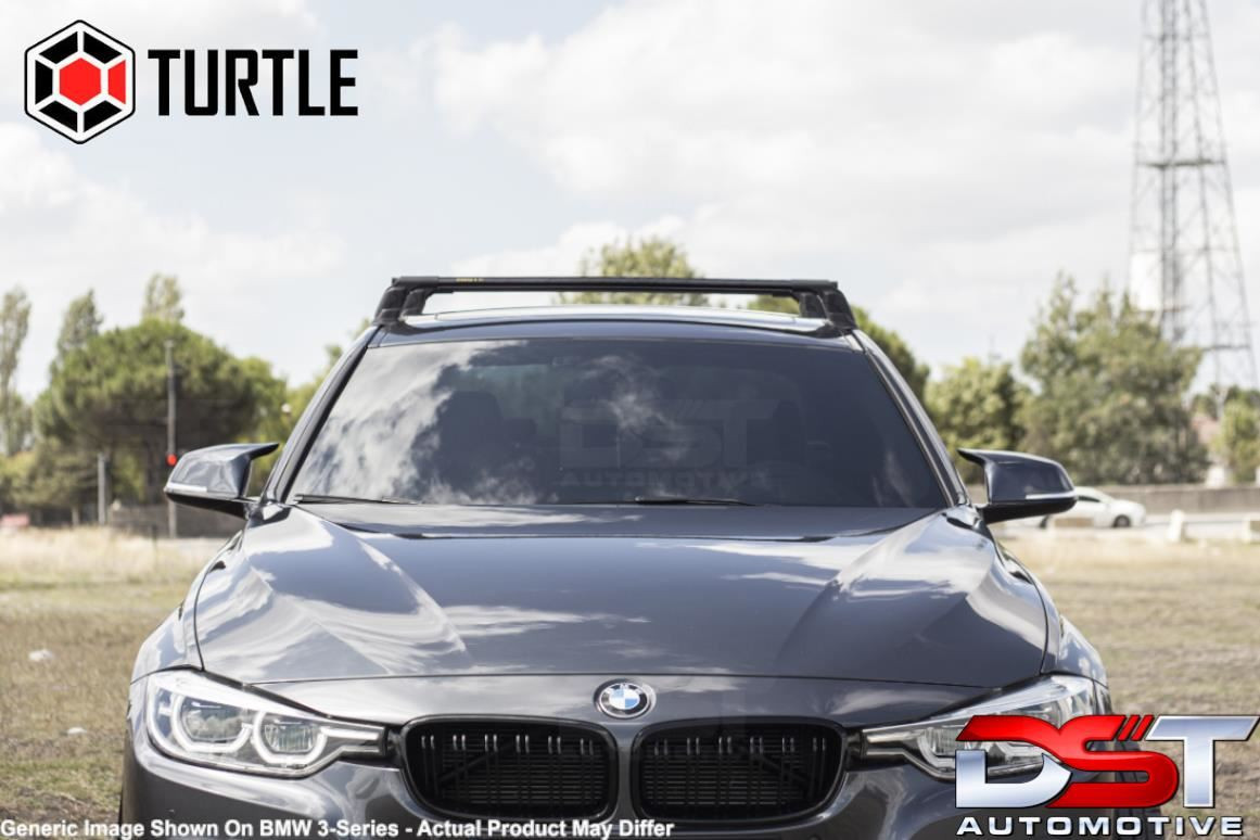 Turtle Air 3 Roof Rack System For BMW 3-SERIES (E90) 2006-2011 Black