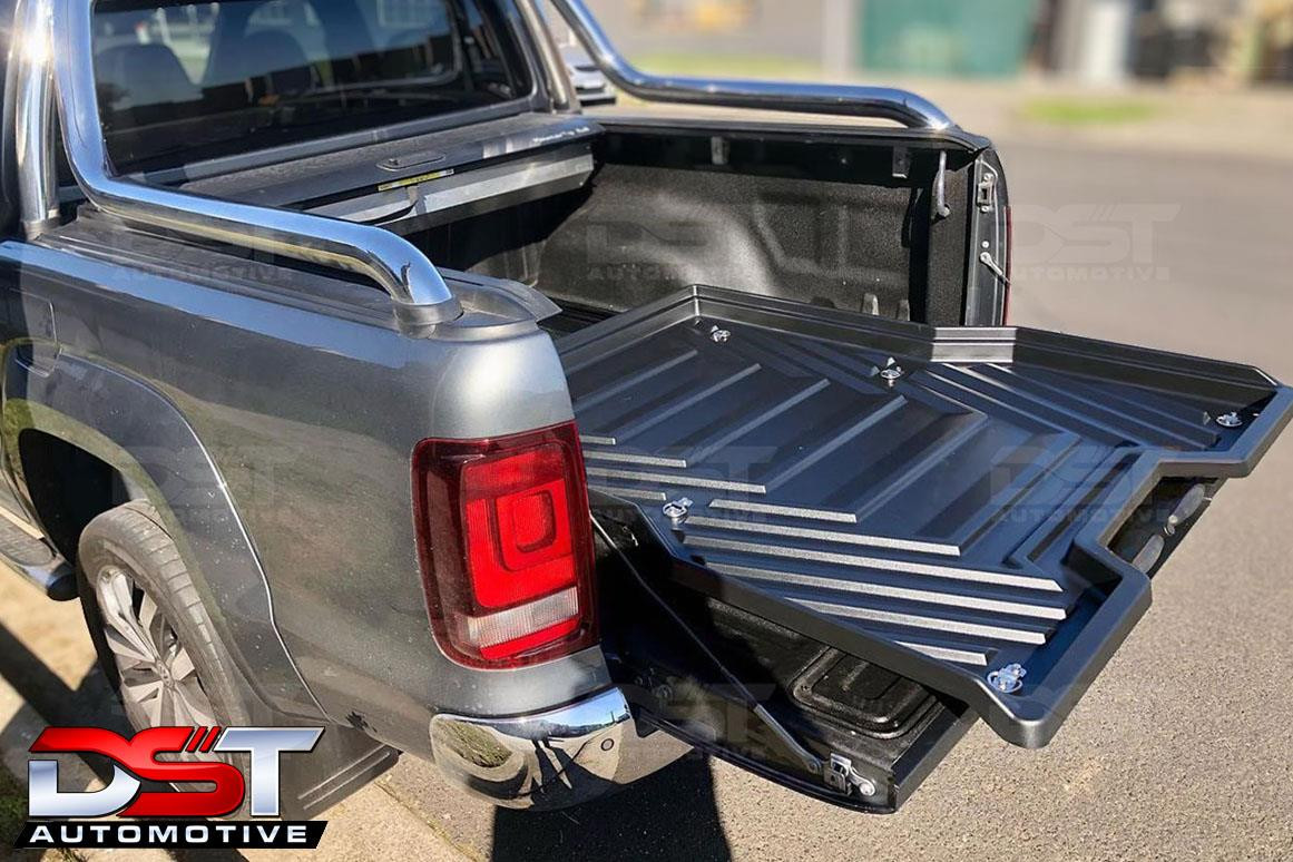 DST PRO Pull Out Sliding Tray for Nissan Navara | Pull Out Tray Storage ...