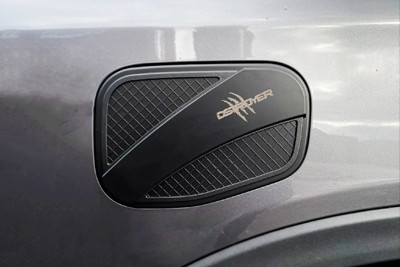 Fuel Flap Cover Matte Black For Ranger T9 2023-on