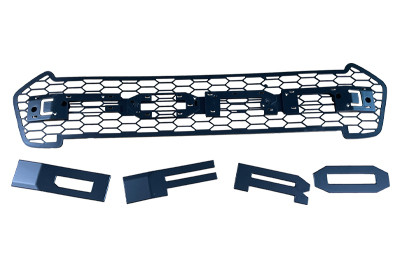 Front Replacment Grill Black Lettering For Ford Ranger T7 (Not Wildtrak ...