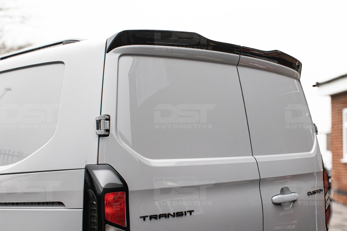 DST Barn Door Rear Spoiler Style A for VW Transporter T7 - Primer Finish