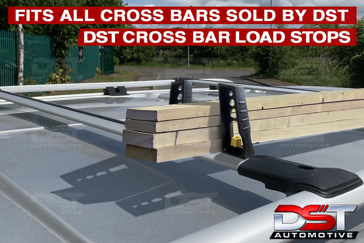 Load Stops for Cross Bars | Load Stop Roof Rack and Roof Rails Silver