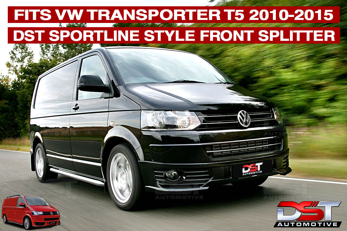 VW T5 Front Splitter Spoiler | VW T5 Sportline Body Accessories