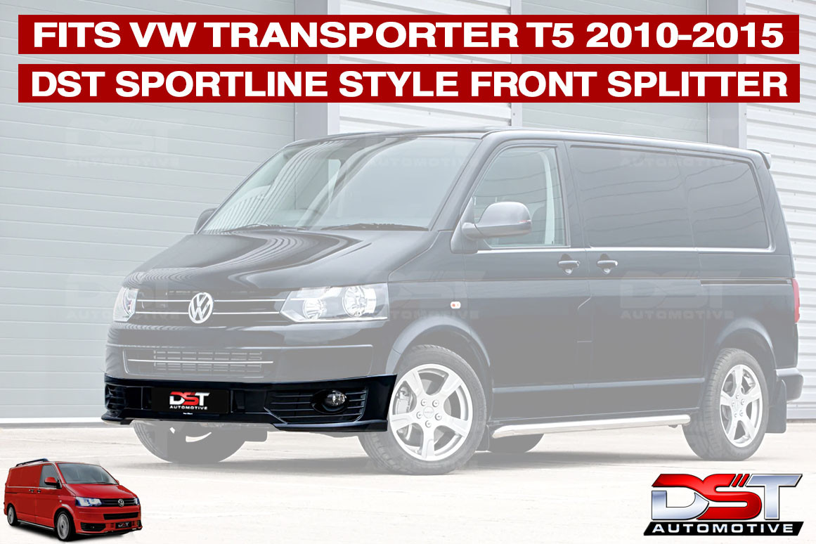VW T5 Front Splitter Spoiler | VW T5 Sportline Body Accessories