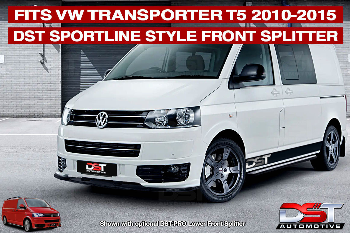 VW T5 Front Splitter Spoiler | VW T5 Sportline Body Accessories