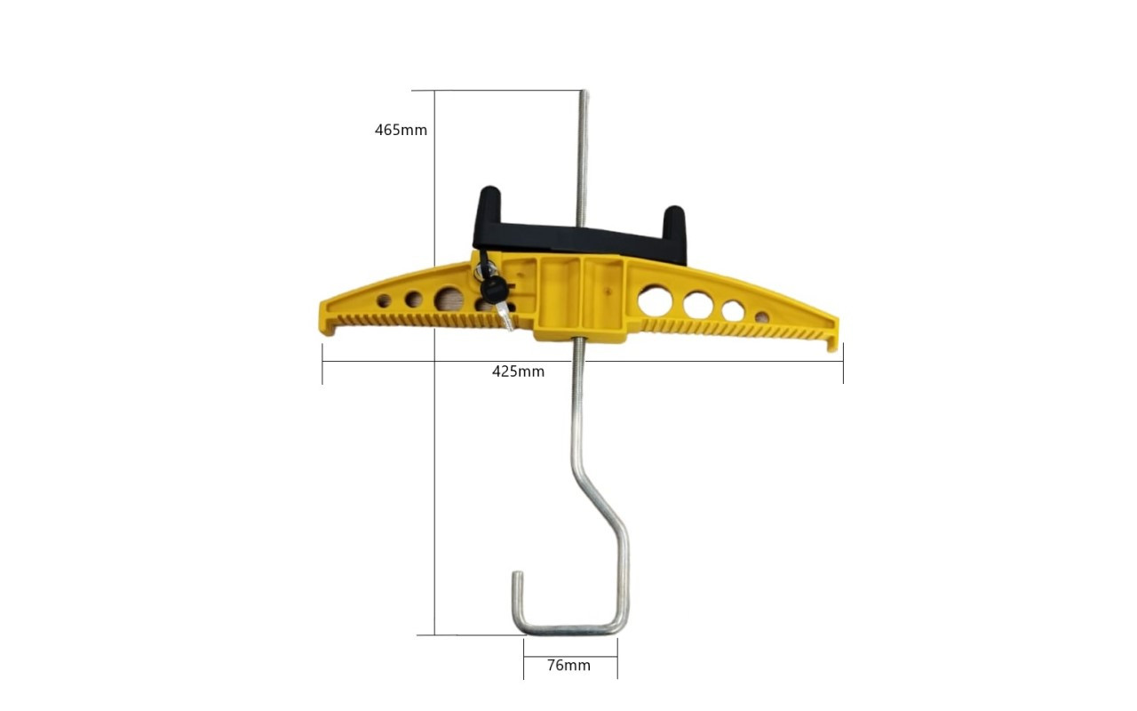 Ladder Clamps for Cross Bars | Load Stop Roof Rack and Roof Rails Silver