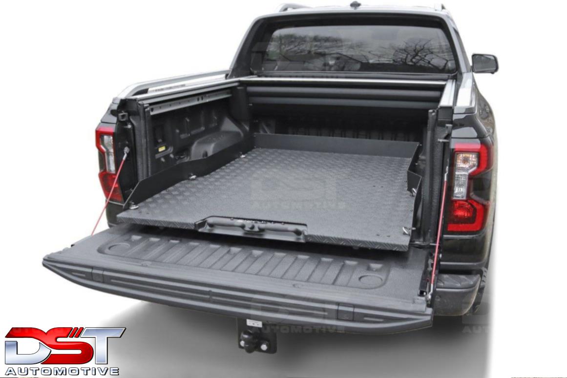 DST PRO Pull Out Sliding Tray for Toyota Hilux | Pull Out Tray Storage ...