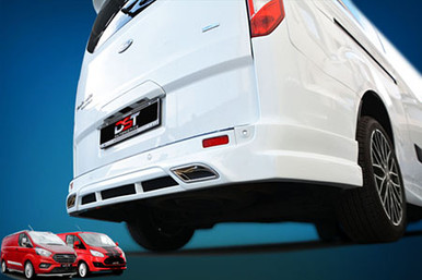 Ford Transit Custom REAR BUMPER SPOILER | Body Styling