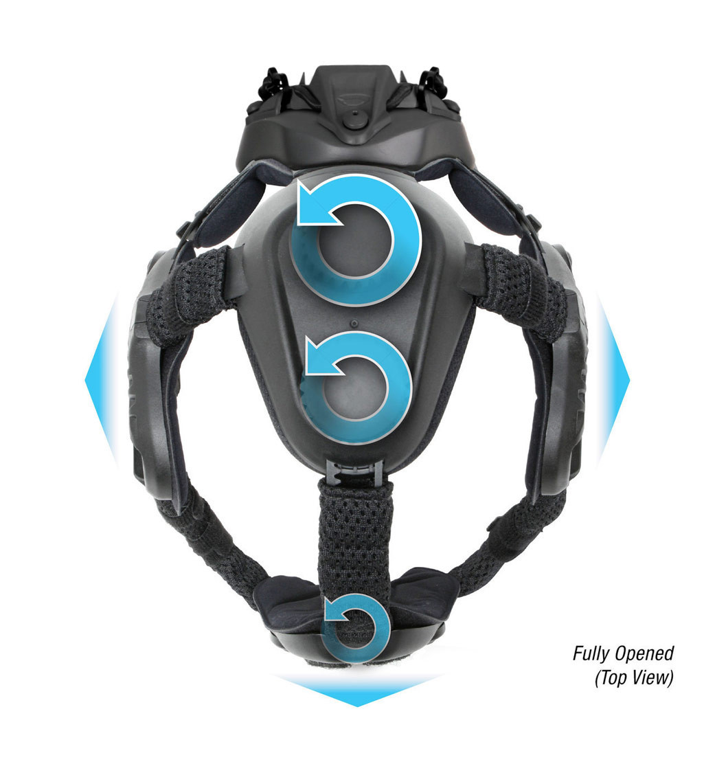 Ops-Core Skull Mounting System. One size fits all