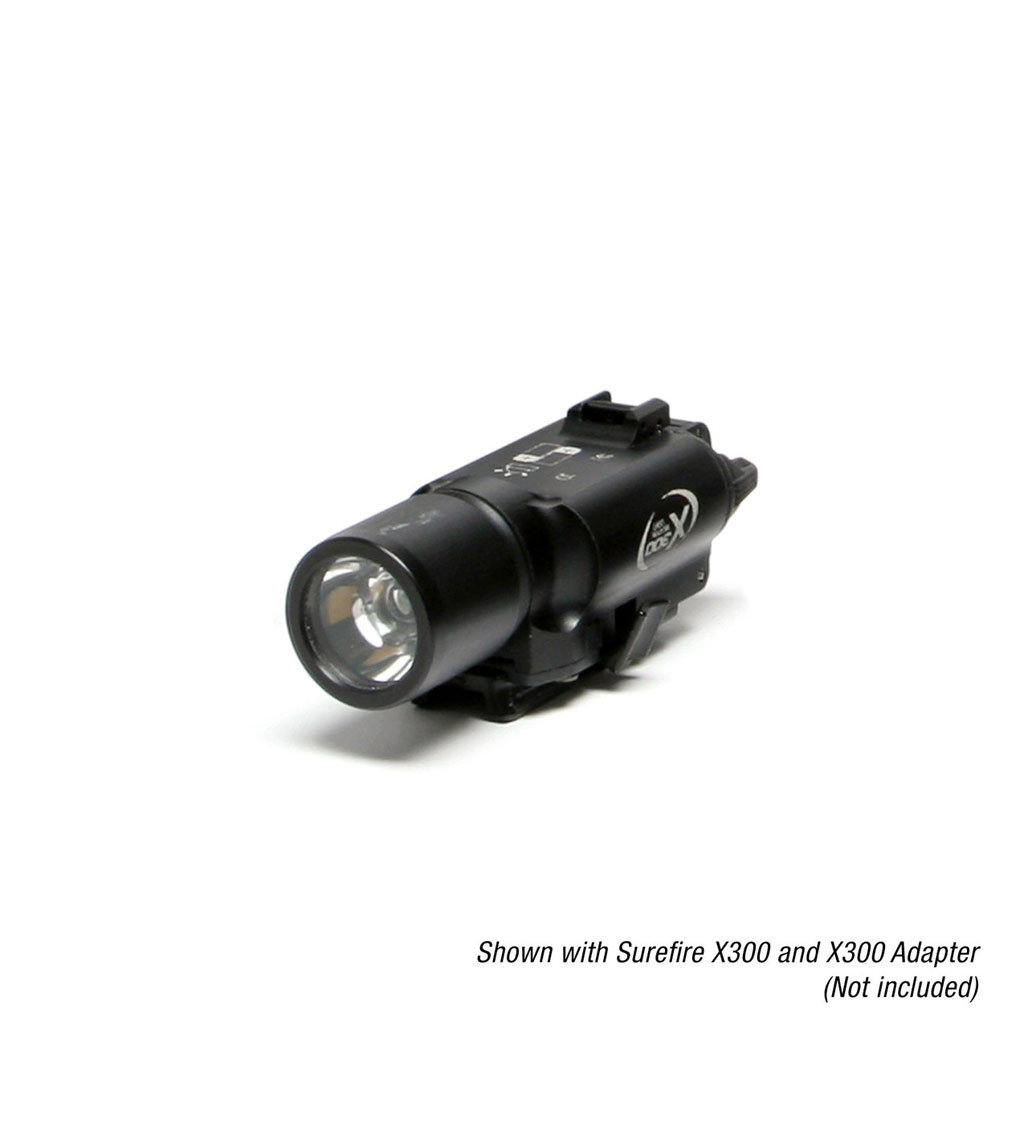 Lightweight & durable Ops-Core Rail Adapter - SureFire X300.