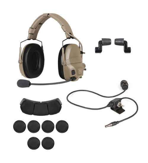 Ops-Core Mounted Package with AMP for FAST Helmets