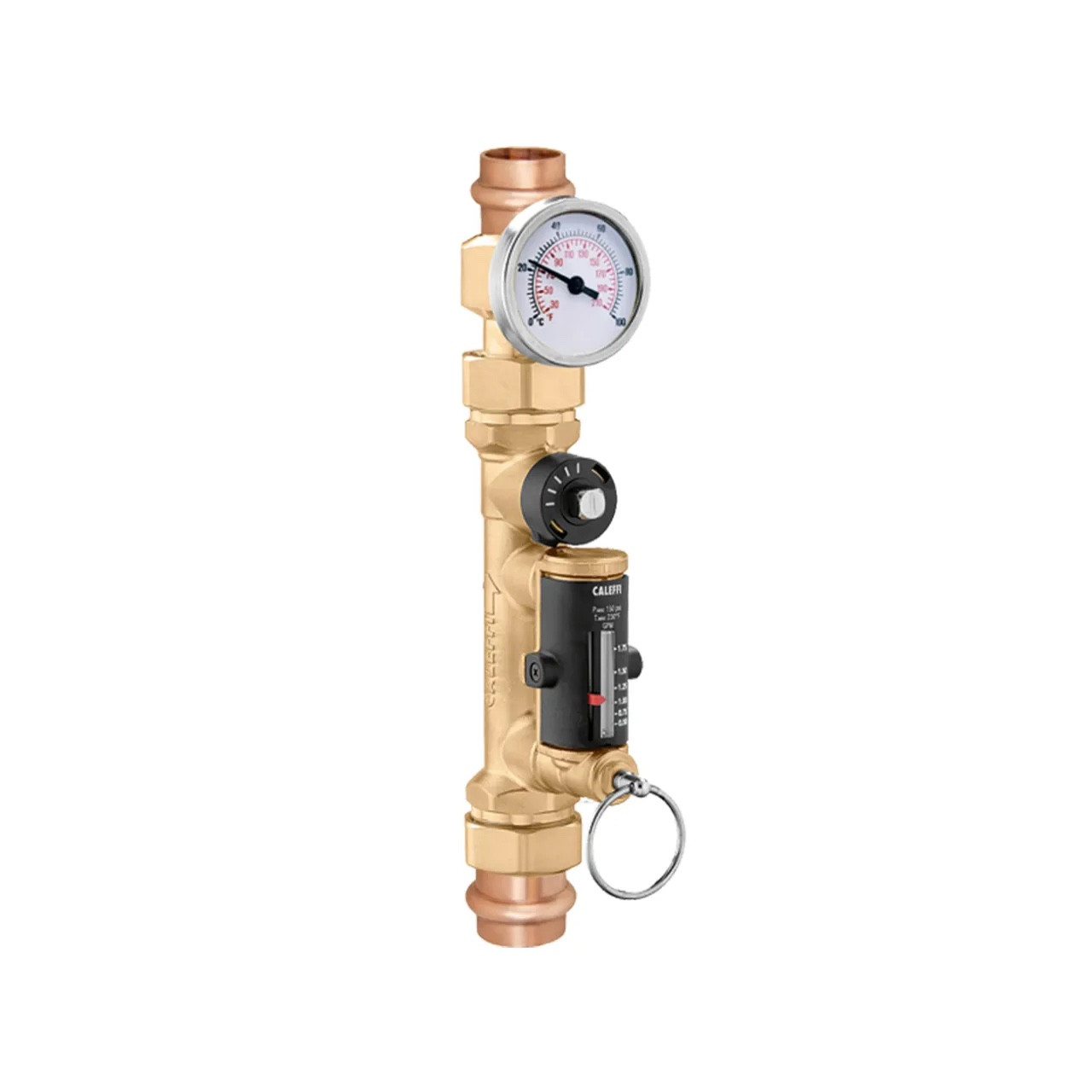 Quicksetter balancing valve ½" press