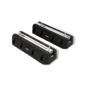 Rubber Supports 16", 2-pack With Hardware