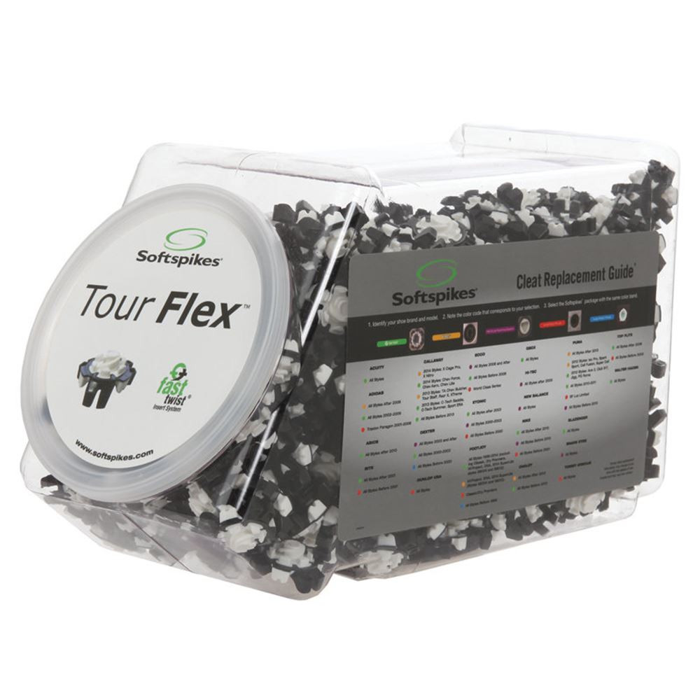 SoftSpikes Tour Flex Fast Twist Golf Cleats - Bulk Containers ...
