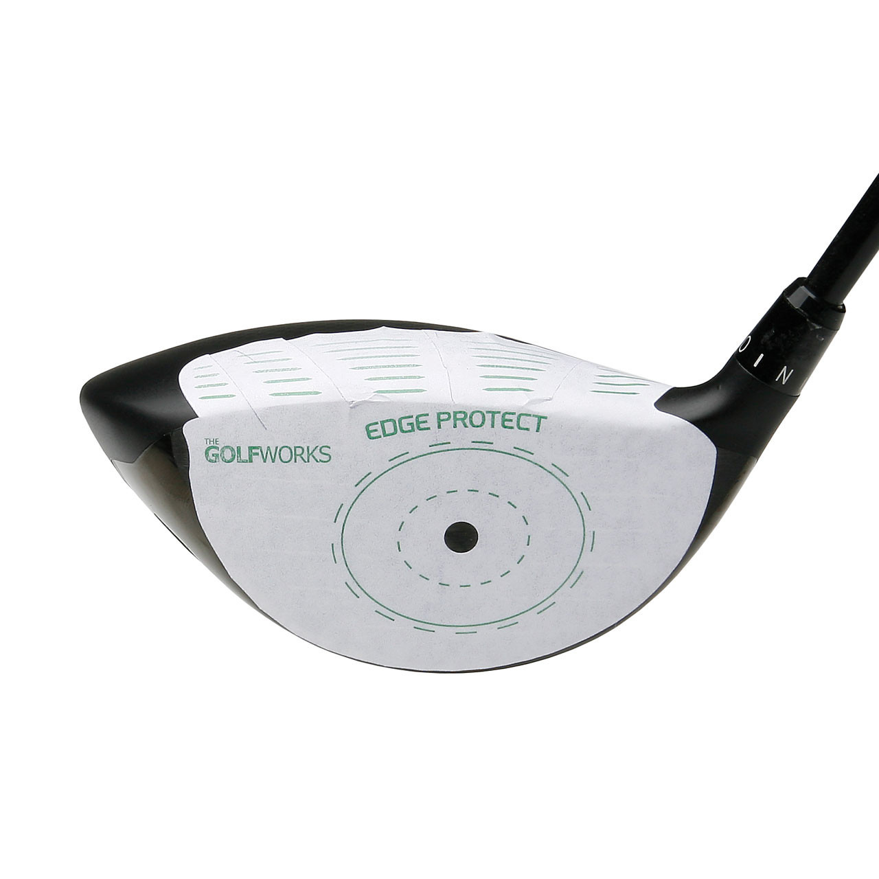 Oversized Edge Protect Driver Head Impact Decal - GolfWorks Canada