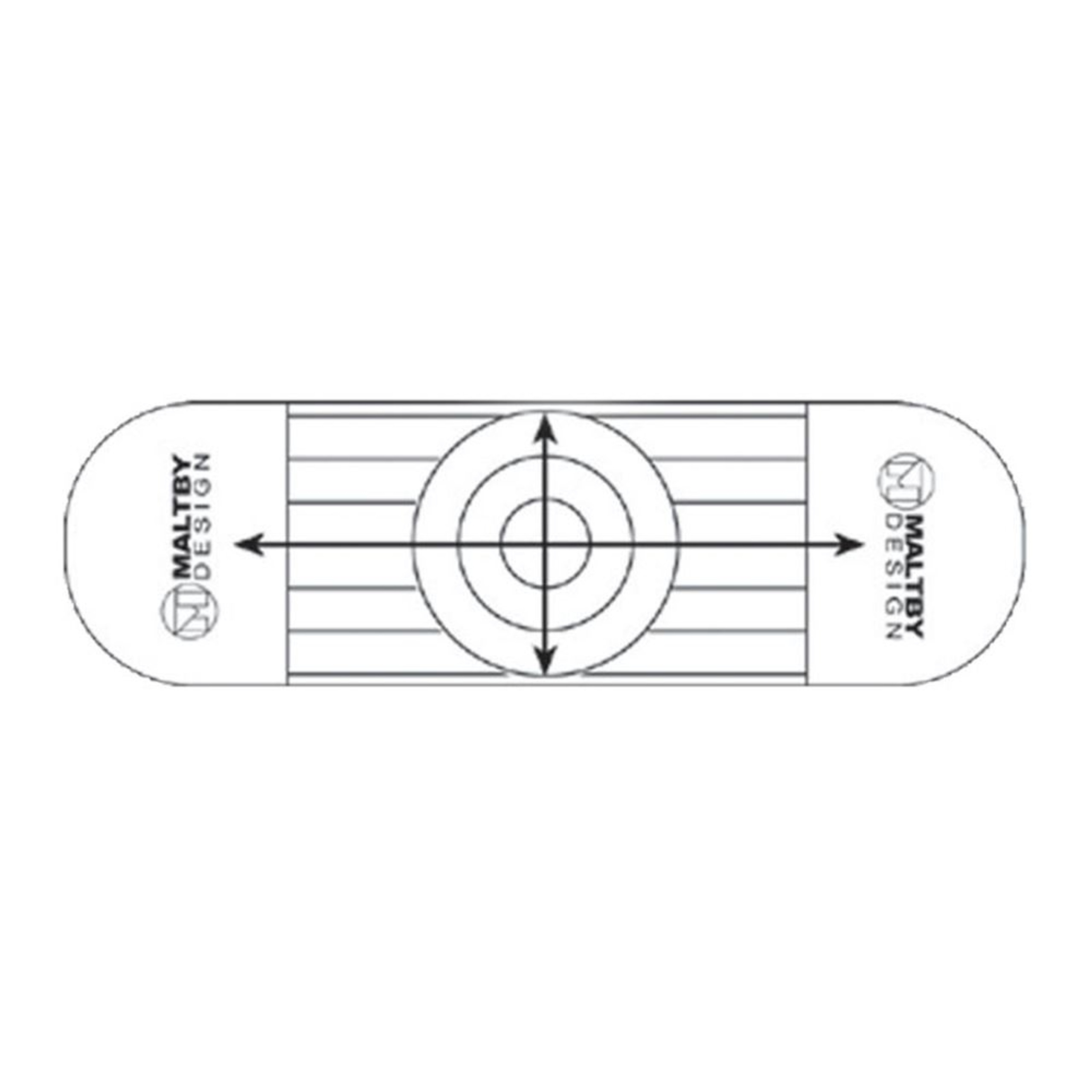 Putter Impact Marking Decal 21 Pack Golfworks Canada
