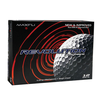 Maxfli Revolution Distance Golf Balls - 1 Dozen - GolfWorks Canada