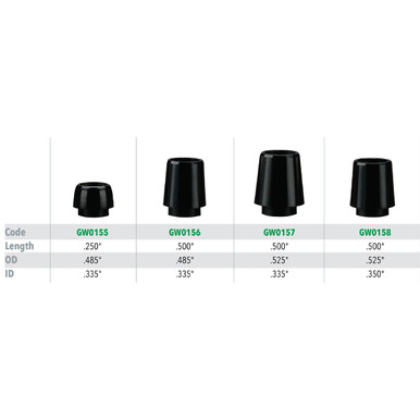 Collared Wood Ferrule - .335" - GolfWorks Canada