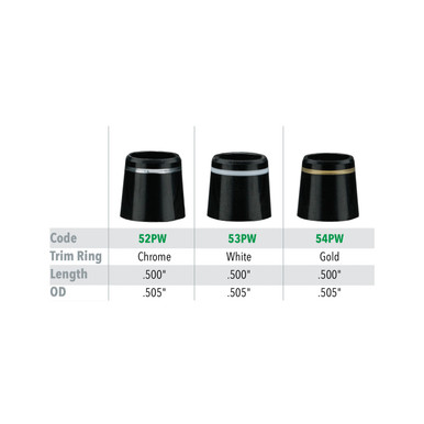 .335" Wood Ferrules - Trim Romg - GolfWorks Canada