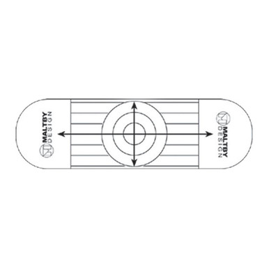 Putter Impact Marking Decal - 21 pack - GolfWorks Canada