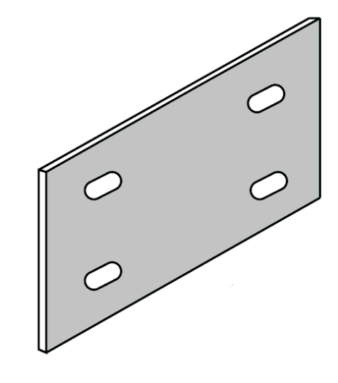 Standard Splice Plate 6A - Chalfant Manufacturing Co