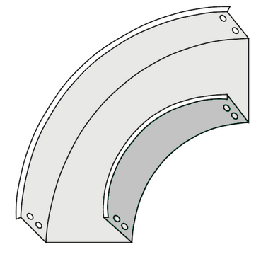 64A Series Aluminum Horizontal Bend Fitting - Chalfant Manufacturing Co