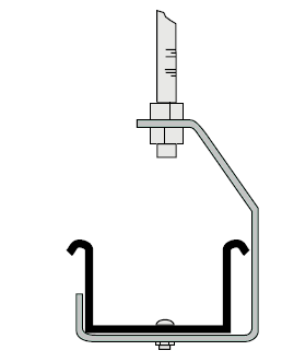 09'' Tray Hanger Bracket - Chalfant Manufacturing Co