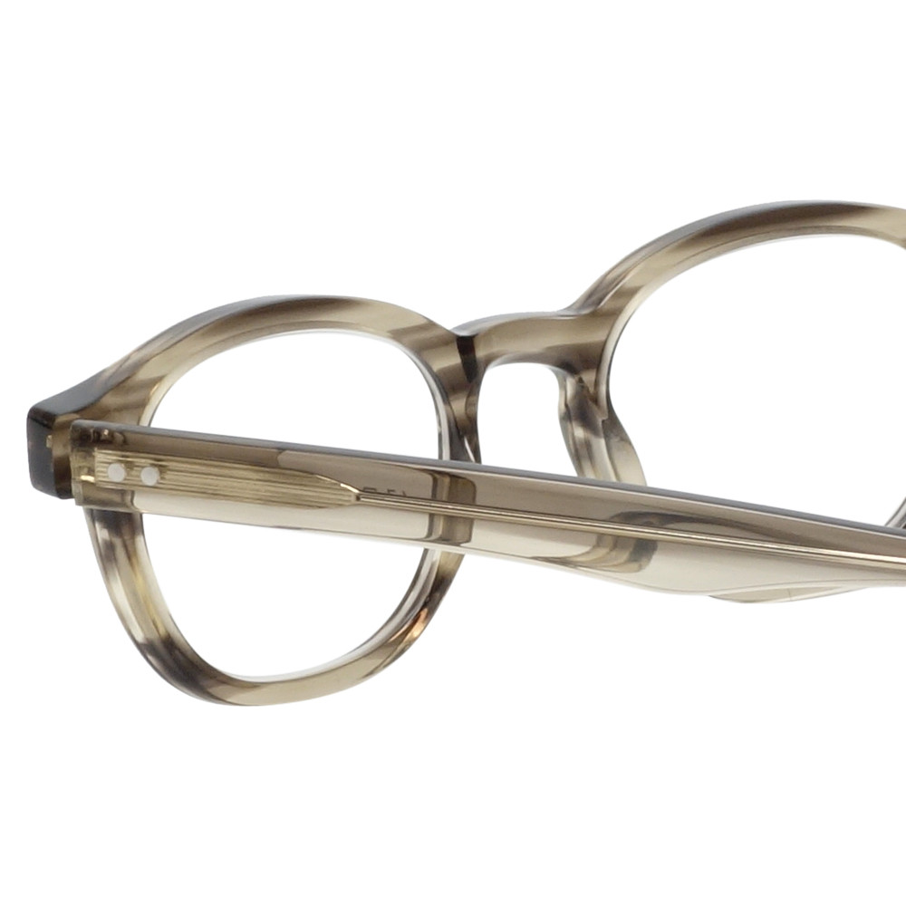 Eyebobs Bitty Witty Ladies Round Reading Glasses Amber Brown Crystal ...