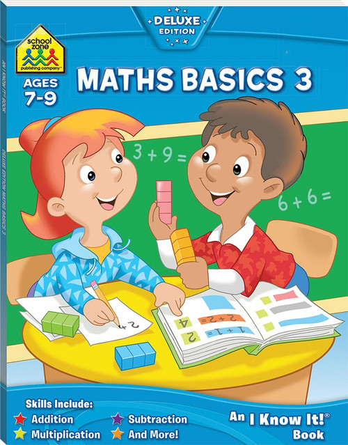 School Zone Maths 3 I know it Book - Stationery Group Pty Ltd