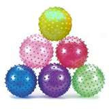 PIMPLE BALL MULTI COLOURS 23CM TRANSPARENT