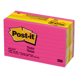 Post-It Notes Cape Town 635-5AN 76 x 127mm 5 Pack