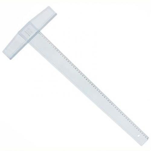 Tee Squares 60cm Clear Plastic 60TS25 - Stationery Group Pty Ltd