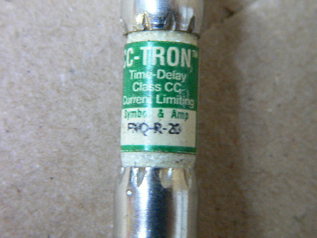 Bussmann Fnq-R- 20 Class Cc 20 Amp Fuse 600 Volt Tron - Fen Industrial