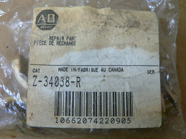 Allen-Bradley Z-34038-R Single Pole Contact Kit - Fen Industrial