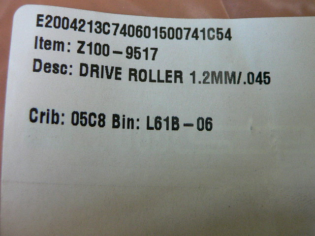 Fronius Z100-9517, Drive Roller 1.2Mm/.045 Welder - Fen Industrial