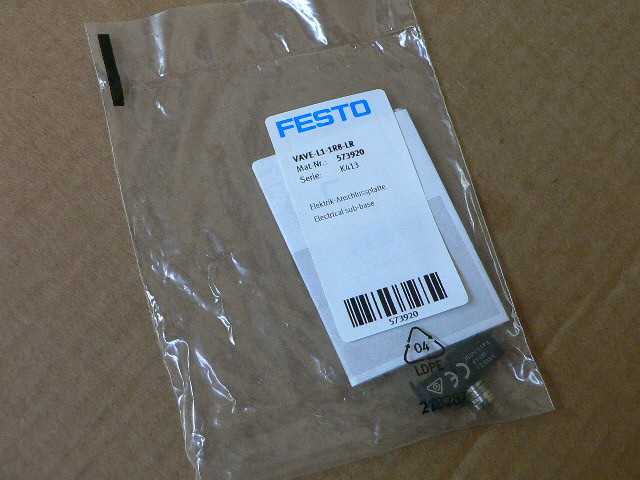 Festo Vave-L1-1R8-Lr Vavel11r8lr Electrical Sub-Base - Fen Industrial