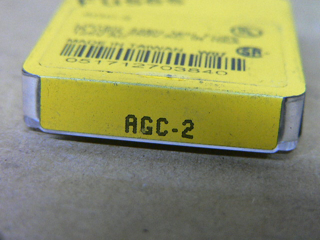 Buss/Bussmann (Agc-2) 2A 250V 6.3X32mm Glass Fuse - Fen Industrial