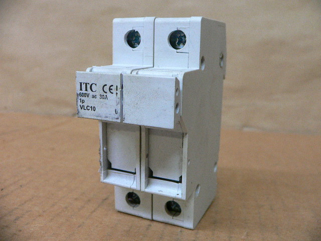 Itc Vlc10 600V 30A 2-Pole Series 400 Fuse Holder - Fen Industrial