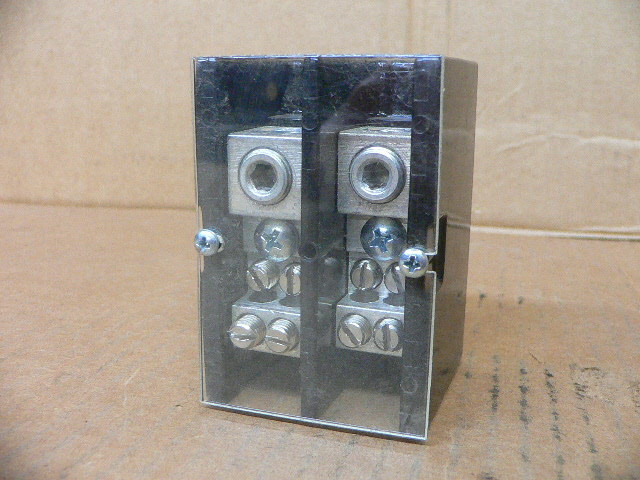 Power Terminal Block, 600V, 175A, Marathon, 1422570, 14-4Awg, 2 Pole ...